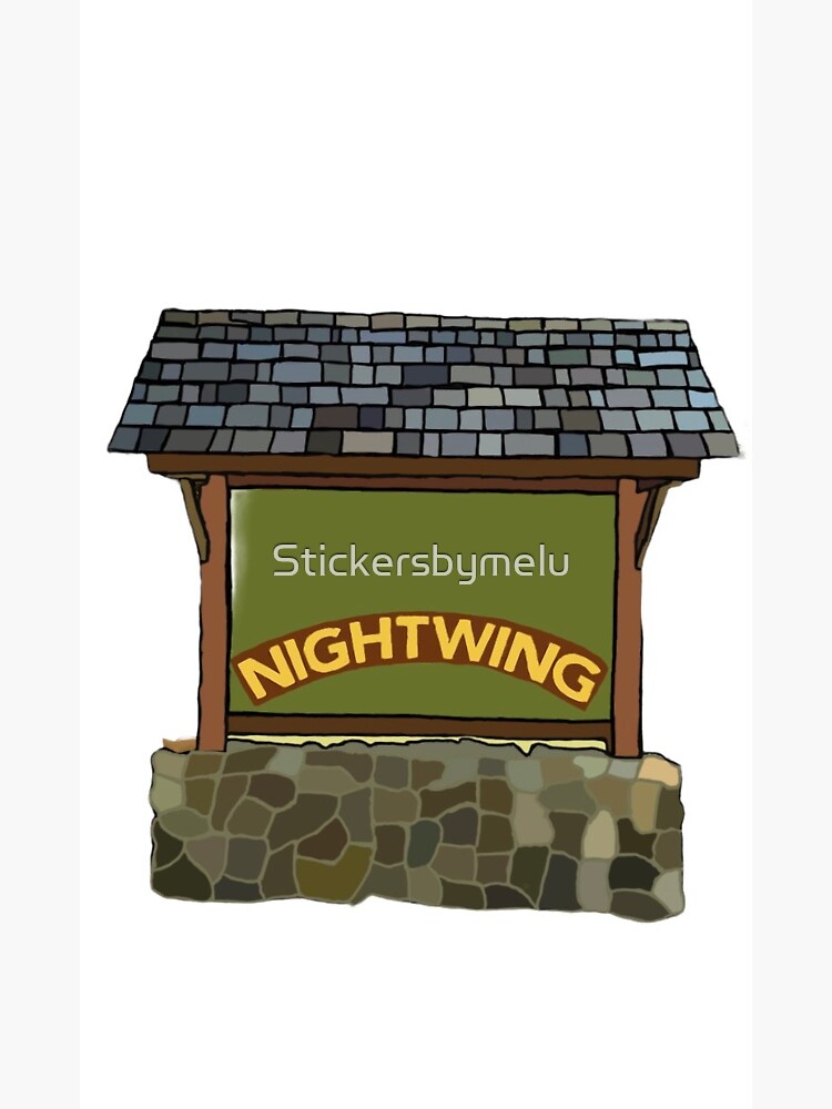 "Camp Nightwing -fear street 1978" Sticker for Sale by Stickersbymelu ...