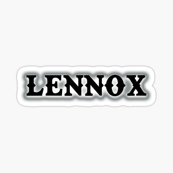 "LENNOX" Sticker for Sale by kitopsuvat | Redbubble