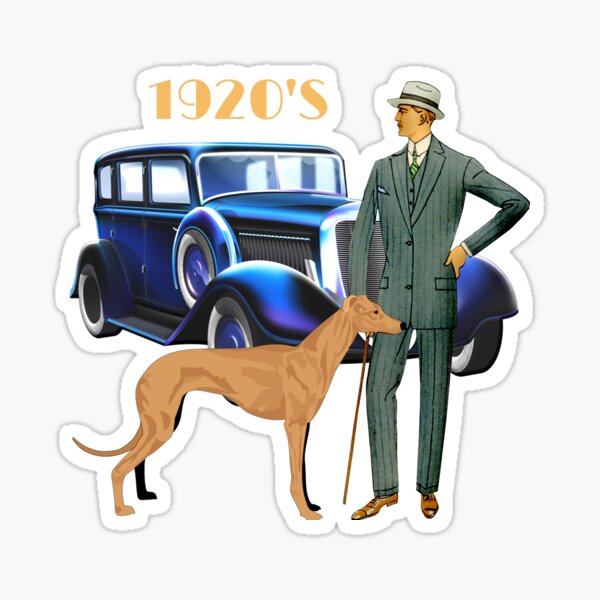 " 1920s Gentleman " Sticker for Sale by joseech | Redbubble