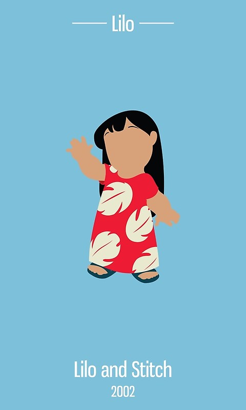 "Lilo Illustration" by realGabe | Redbubble