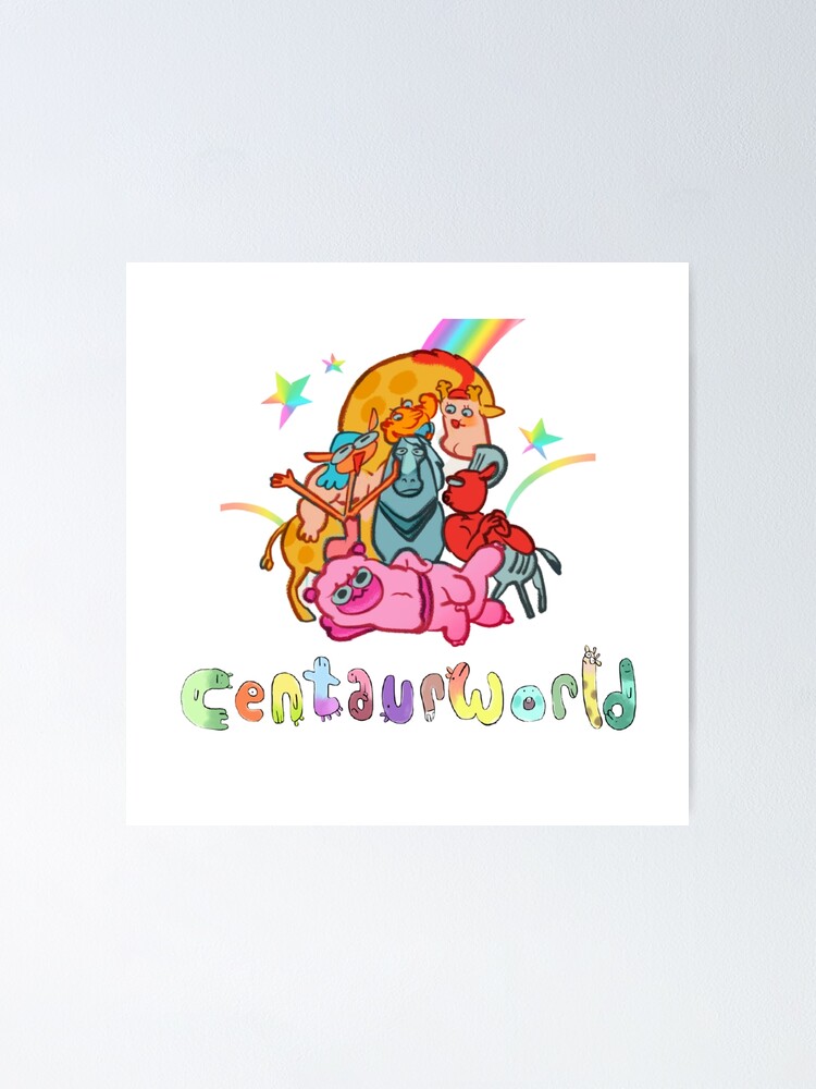 "Centaurworld netflix anime" Poster for Sale by Hr29 | Redbubble