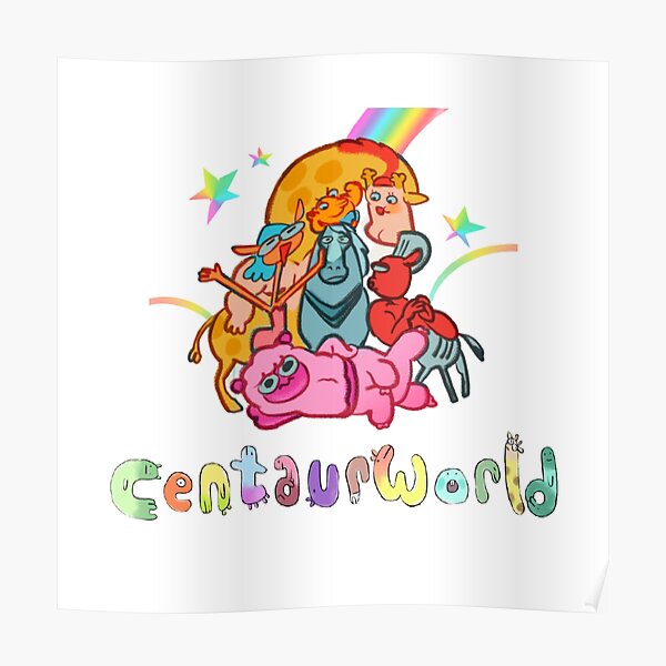 "Centaurworld netflix anime" Poster for Sale by Hr29 | Redbubble
