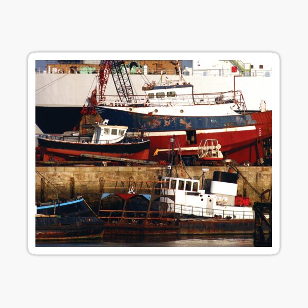 "Stacked Vessels" Sticker for Sale by criso | Redbubble