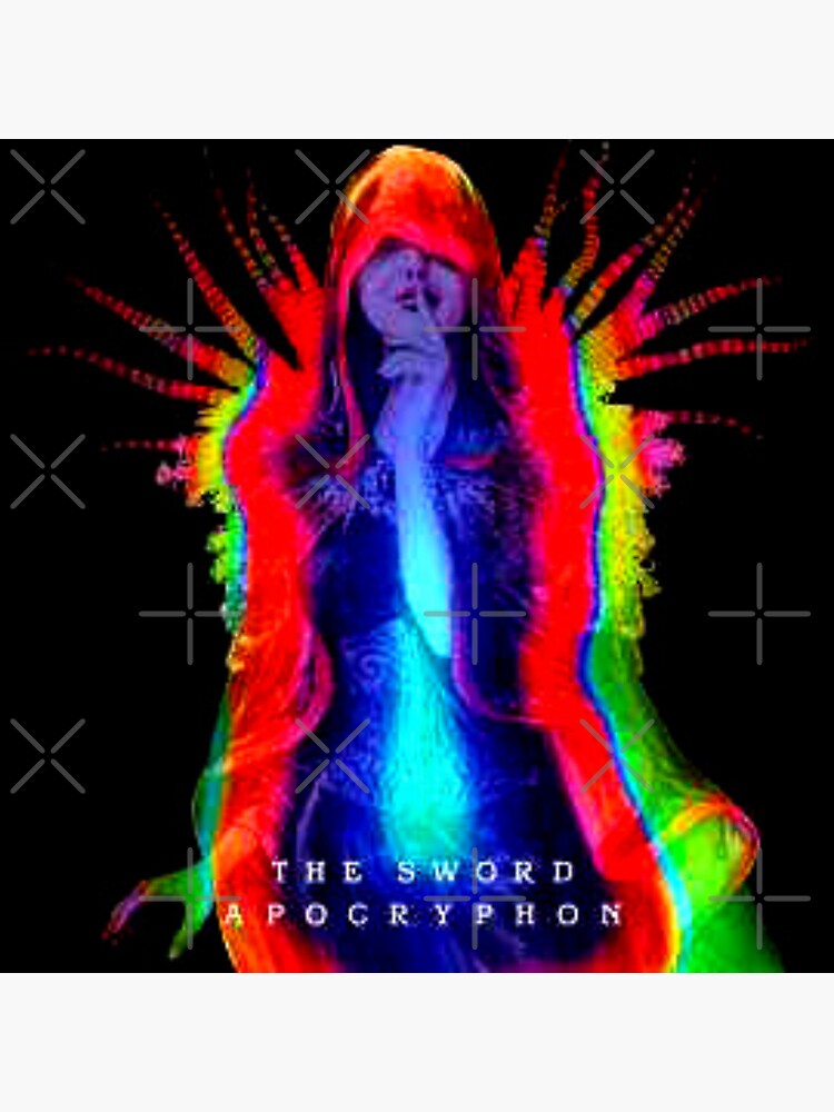 "APOCRYPHON" Sticker for Sale by MetalRockProg | Redbubble