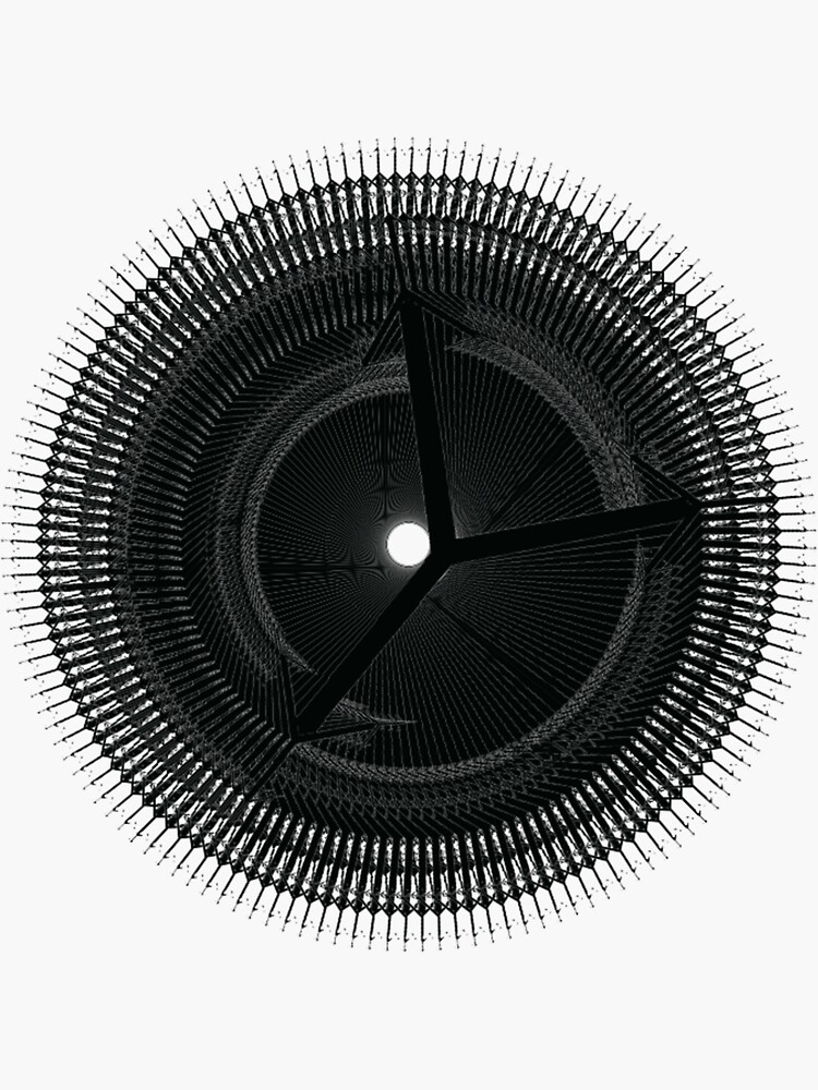"Tri-Circle" Sticker for Sale by FracFuDesign | Redbubble