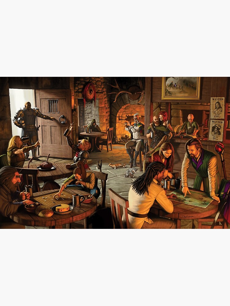 "Tavern" Poster for Sale by DeanSpencerArt | Redbubble