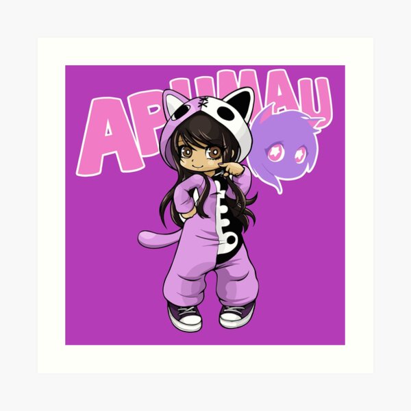 "Aphmau as cat" Art Print for Sale by Canadagallery6 | Redbubble