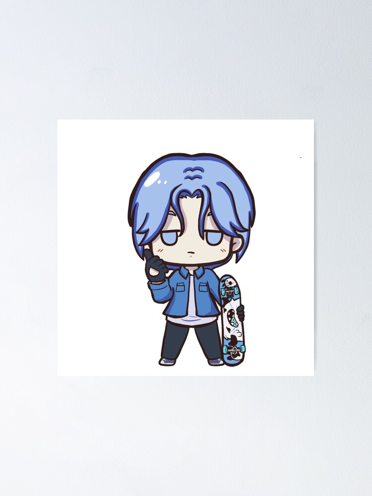"Sk8 The Infinity - Langa Hero Chibi Design" Poster for Sale by ...