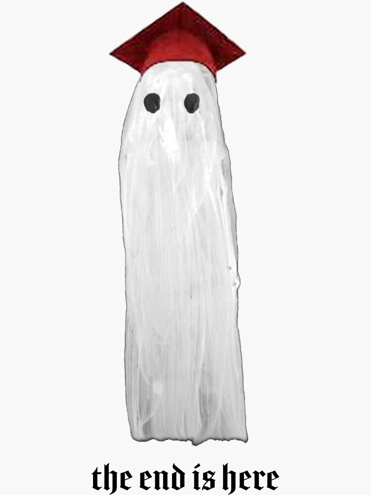 "Phoebe Bridgers Graduation Ghost" Sticker for Sale by kirbiwilson ...