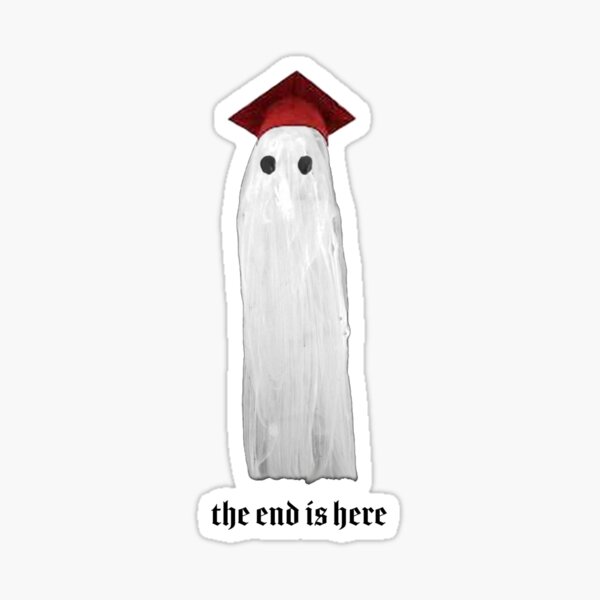 "Phoebe Bridgers Graduation Ghost" Sticker for Sale by kirbiwilson ...