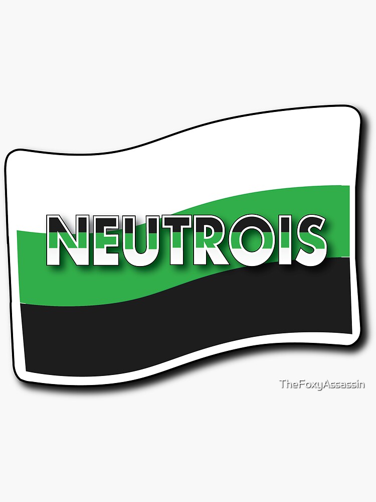 "Neutrois Pride" Sticker by TheFoxyAssassin | Redbubble