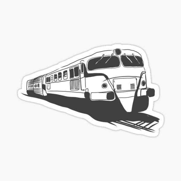 "tRAin driver train driving trains railway " Sticker for Sale by ...