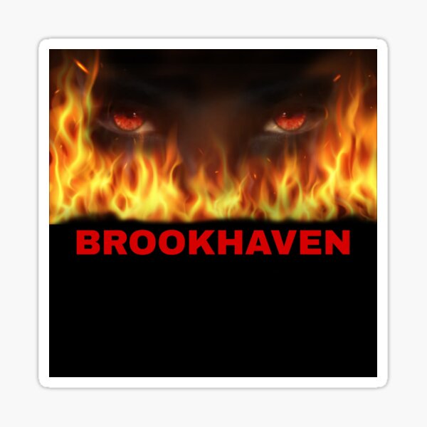 "BROOKHAVEN" Sticker for Sale by CAPOEIRATIGRE | Redbubble