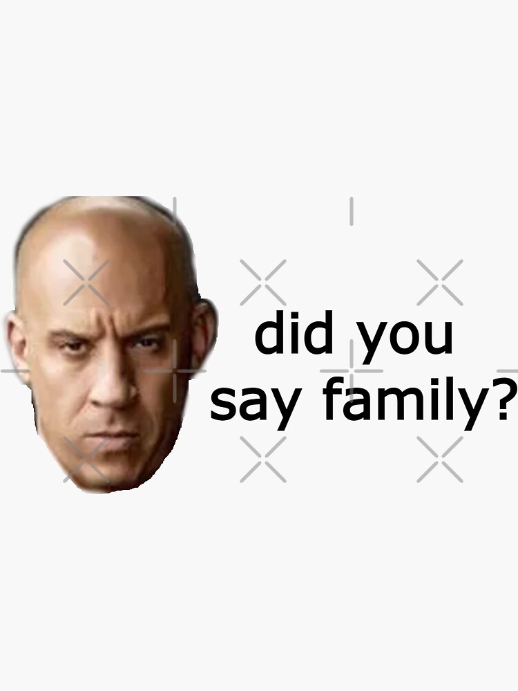 "Dom Toretto " Sticker for Sale by lovingnature324 | Redbubble
