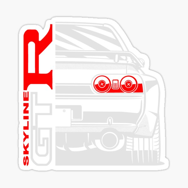"Skyline R32" Sticker for Sale by DarkPapper | Redbubble
