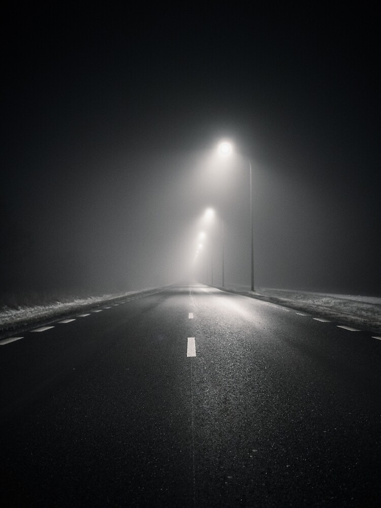 "A Long Dark Road" Poster by PDRTS | Redbubble