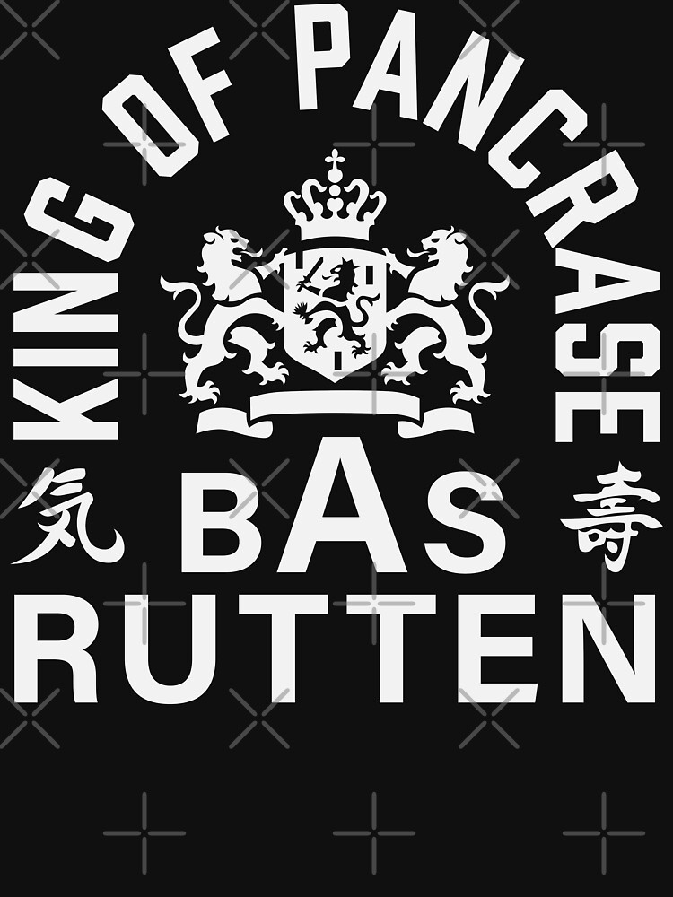 "Bas Rutten King of Pancrase Chikara" T-shirt for Sale by trendrepublic ...