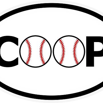 "Cooperstown NY Coop New York Oval Euro Bumper Sticker" Sticker for ...