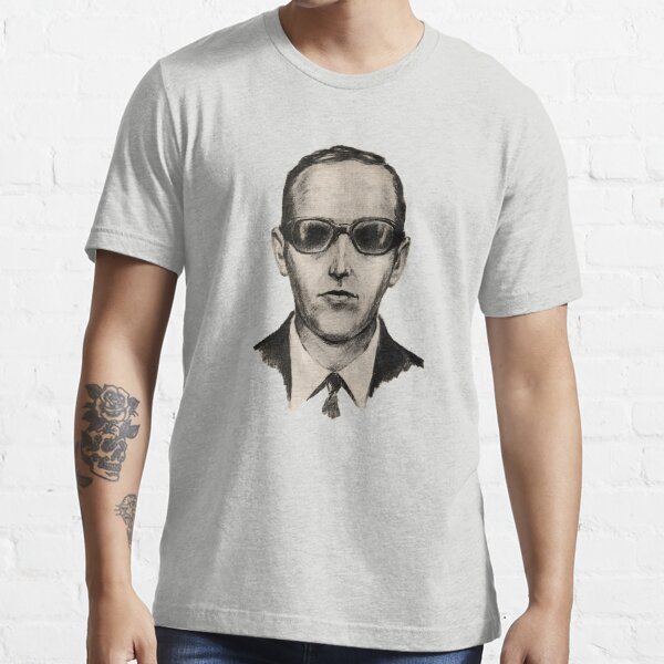 "D.B. Cooper Police Sketch" T-shirt for Sale by Dralig | Redbubble | d ...