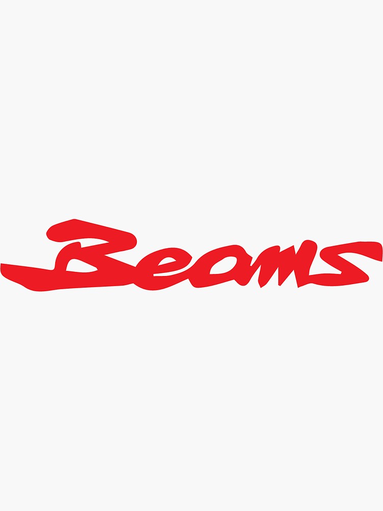 "Beams" Sticker for Sale by CritcalMass | Redbubble