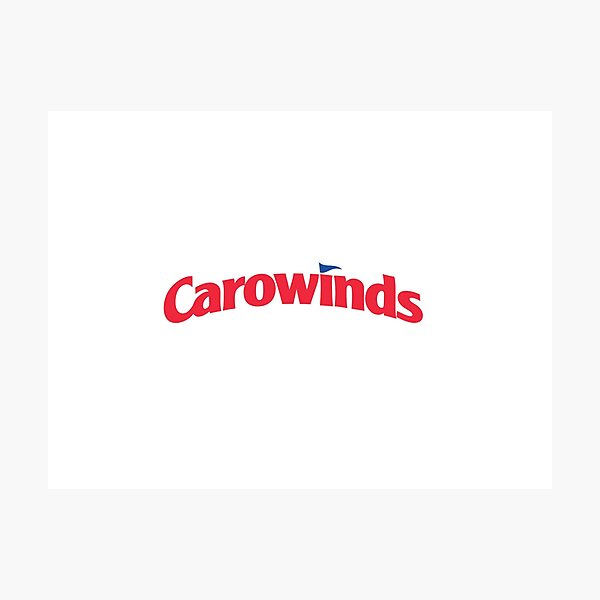 "Carowinds logo" Photographic Print by gamerpeach | Redbubble
