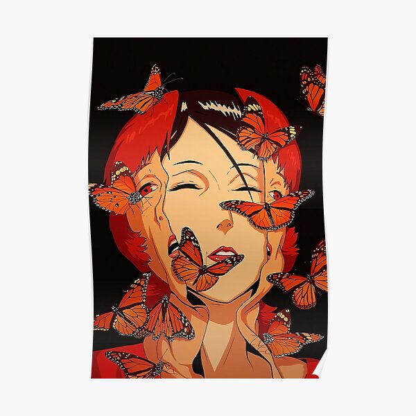 "cakik Butterfly Paprika Face - " Poster for Sale by ggar | Redbubble