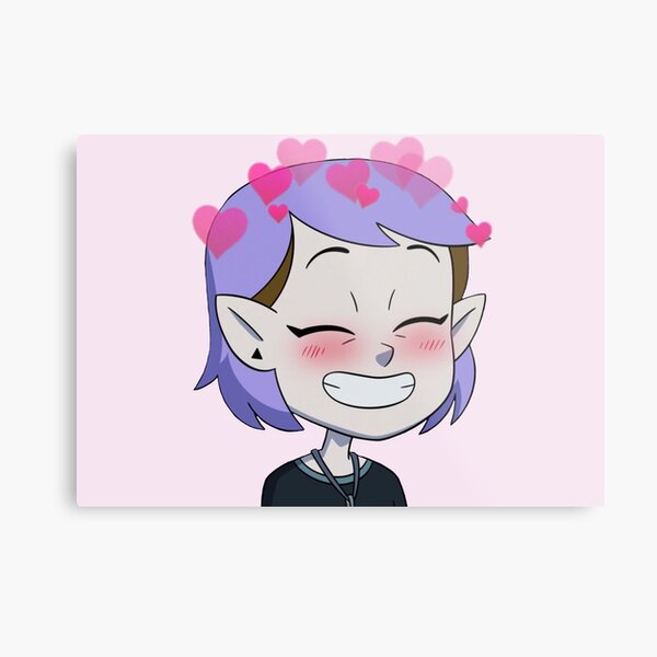 "happy blushing amity blight with new hair from the owl house season ...