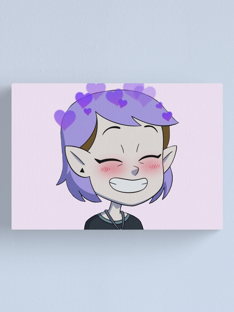 "happy blushing amity blight with new hair from the owl house season ...