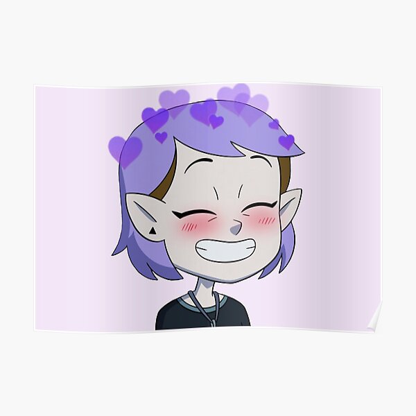 "happy blushing amity blight with new hair from the owl house season ...