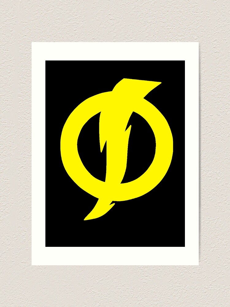 "Static Shock Symbol" Art Print for Sale by Pluph | Redbubble