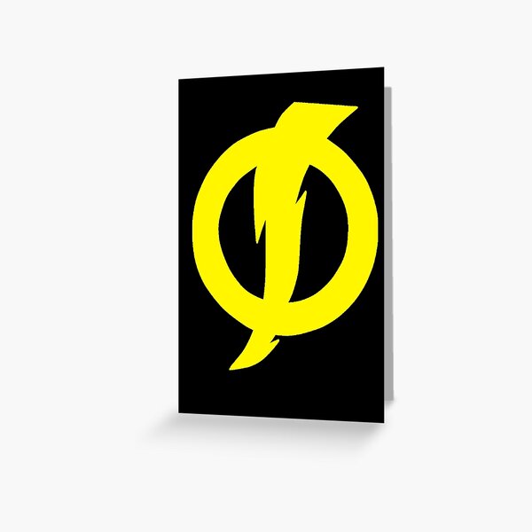 "Static Shock Symbol" Greeting Card by Pluph | Redbubble