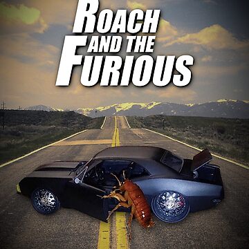 "The Roach and the Furious - Roach getting into car Meme" Art Board ...