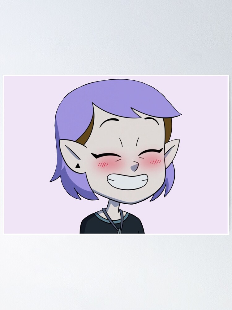 "Happy Blushing Amity Blight mit neuen Haaren aus dem Eulenhaus Staffel ...