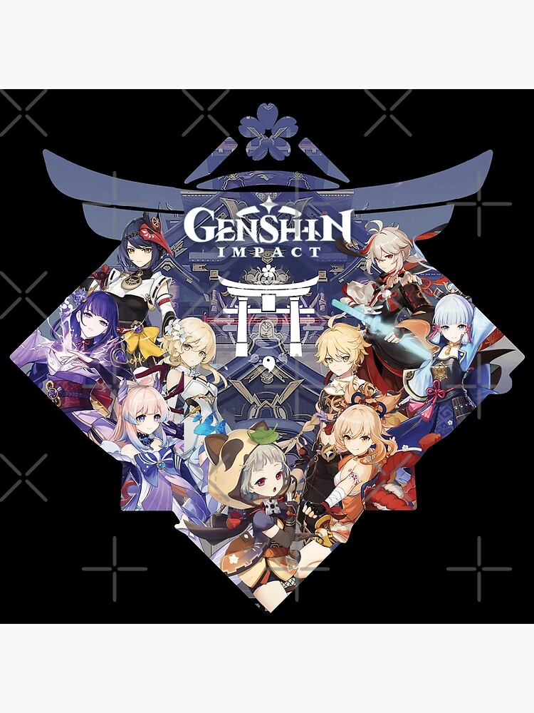 "Inazuma Champions – Genshin Impact" Poster by HandyBrandy | Redbubble