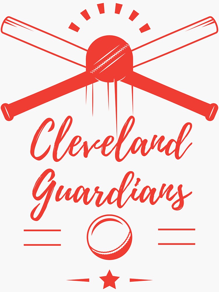 "Cleveland Guardians" Sticker for Sale by Calakan | Redbubble