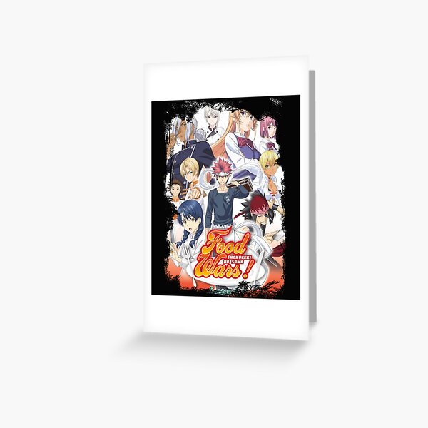 "Food Wars Characters Food Wars Shokugeki no Soma Anime Grunge Border ...
