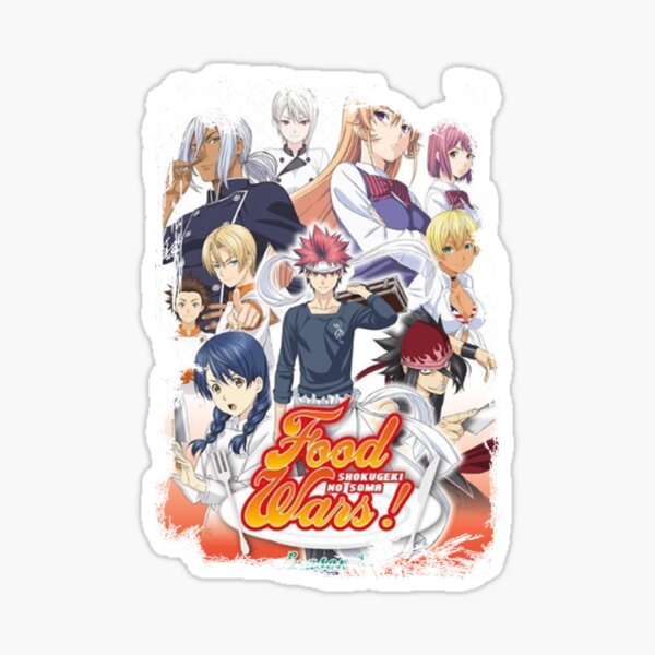 "Food Wars Characters Food Wars Shokugeki no Soma Anime Grunge Border ...