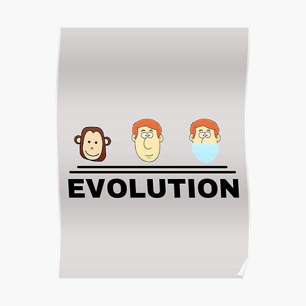 "Evolution" Poster for Sale by talamerrick | Redbubble