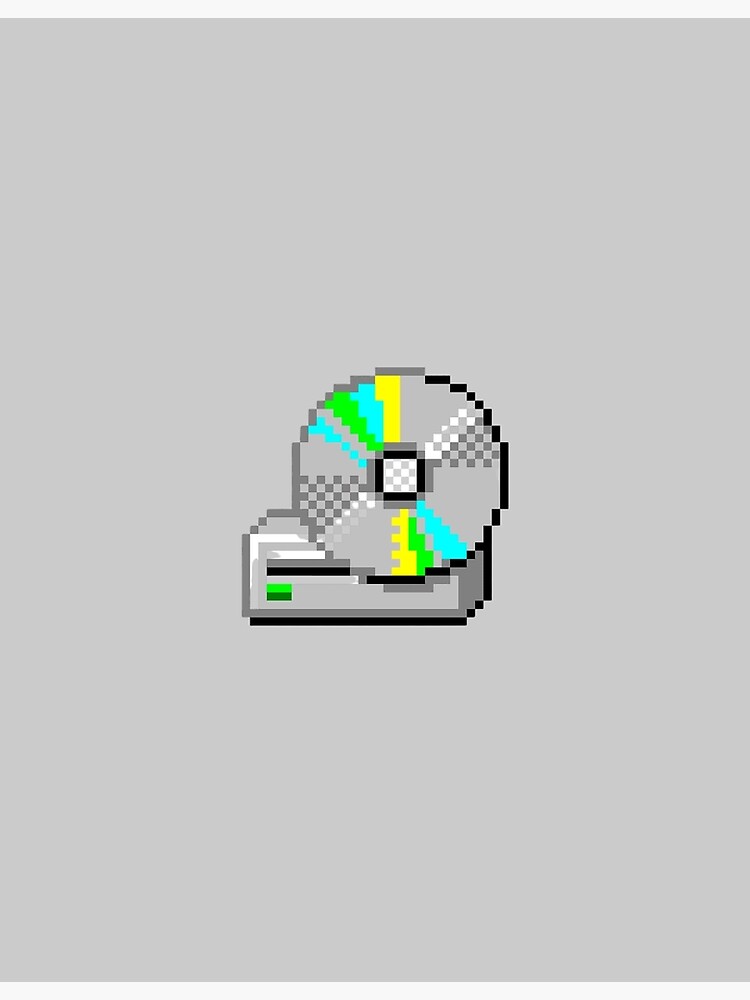 "Windows 95 CD-ROM icon" Poster for Sale by Double-Ghost | Redbubble