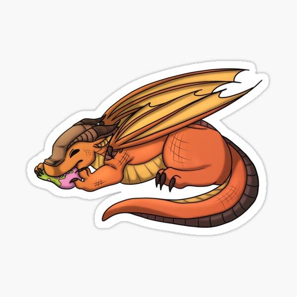"Wings of Fire: Chibi Clay" Sticker for Sale by ConvenientCat | Redbubble