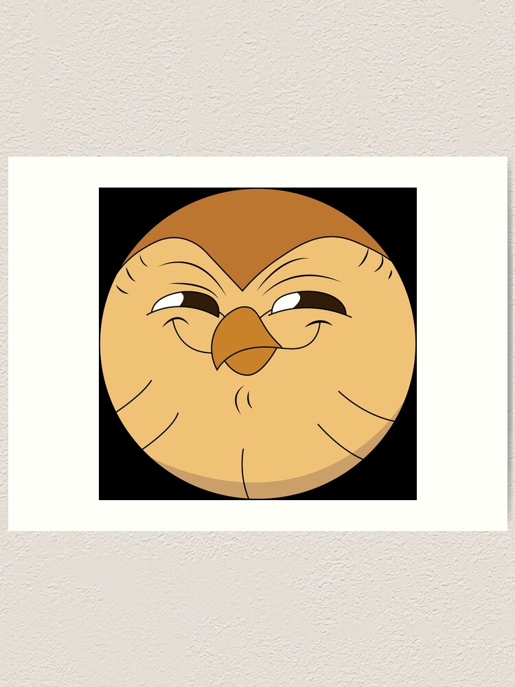 "Smiling Hooty The Owl House" Art Print for Sale by Migi-Desu | Redbubble