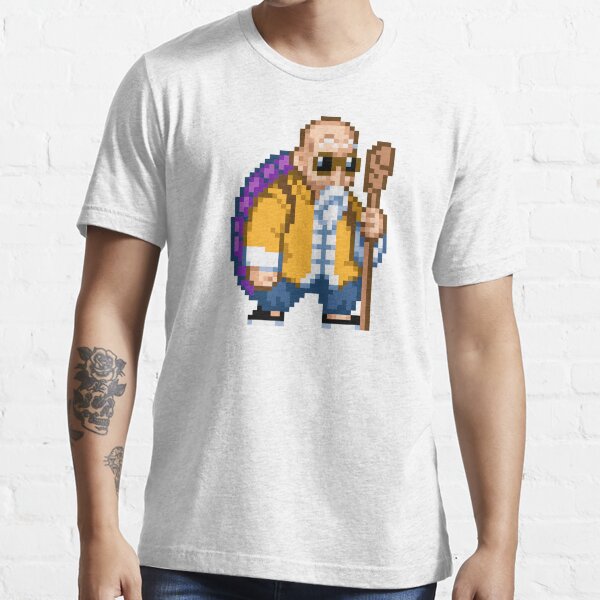 "Master Roshi Sprite" T-shirt for Sale by SpriteGuy95 | Redbubble ...