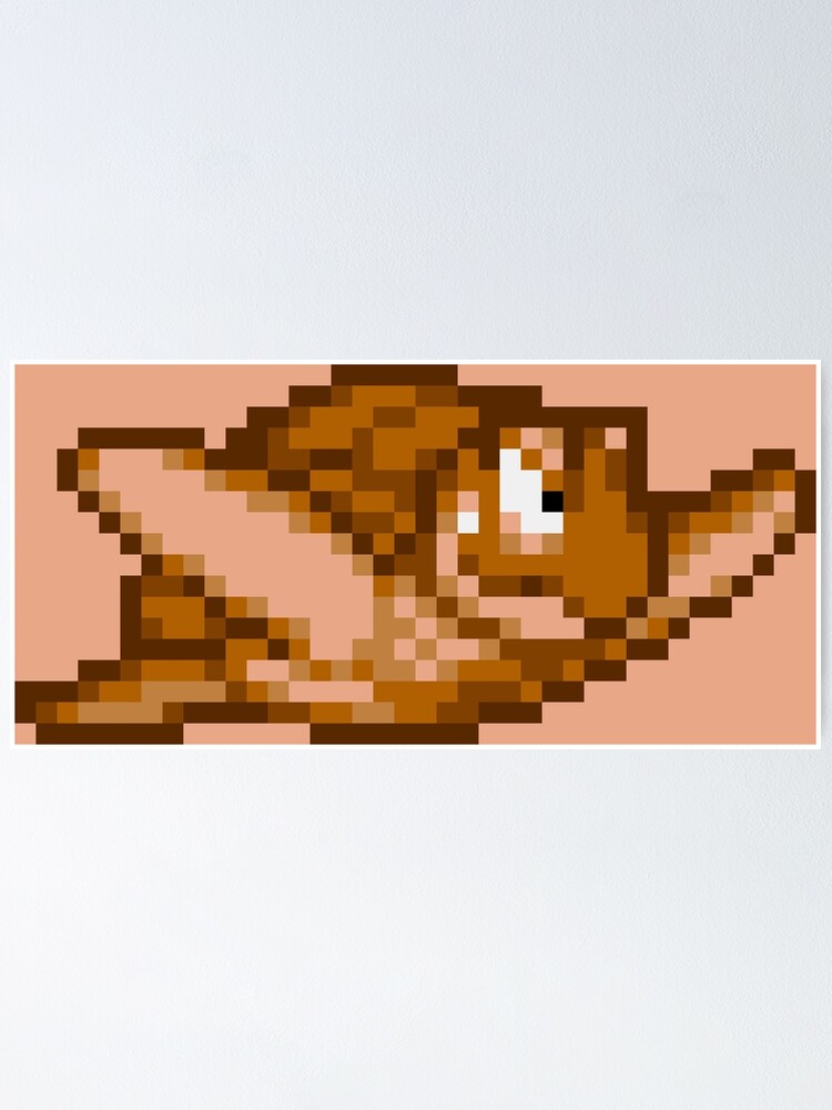 "Master Roshi's Turtle Sprite" Poster for Sale by SpriteGuy95 | Redbubble