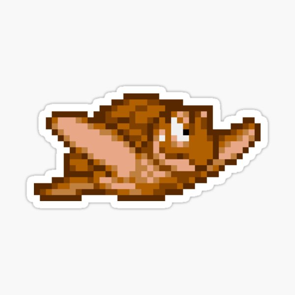 "Master Roshi's Turtle Sprite" Sticker for Sale by SpriteGuy95 | Redbubble