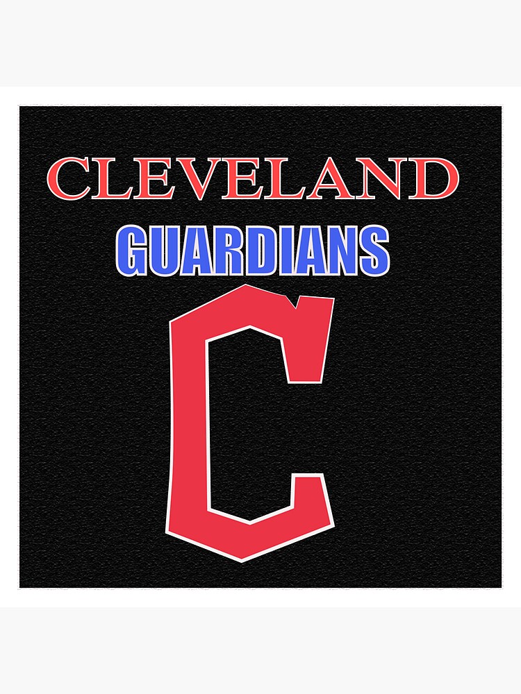 "Cleveland guardians" Sticker for Sale by iknowbrushes | Redbubble