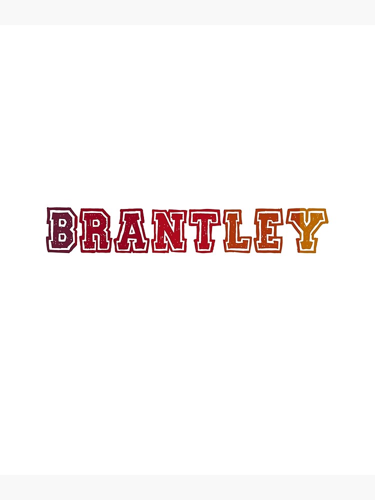 "BRANTLEY" Poster for Sale by ruviogevio | Redbubble