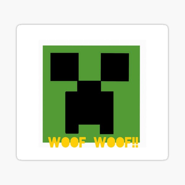 "Minecraft meme " Sticker for Sale by NuttyLunatic | Redbubble