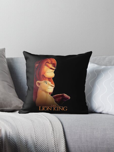 "The lion king cover art" Pillow for Sale by Sovik Goswami | Redbubble