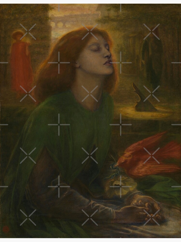 Beata Beatrix (1864) By Dante Gabriel Rossetti Premium Matte Vertical ...