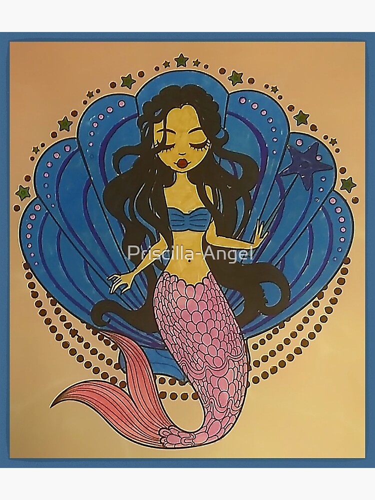 "Little Mermaid" Poster by Priscilla-Angel | Redbubble